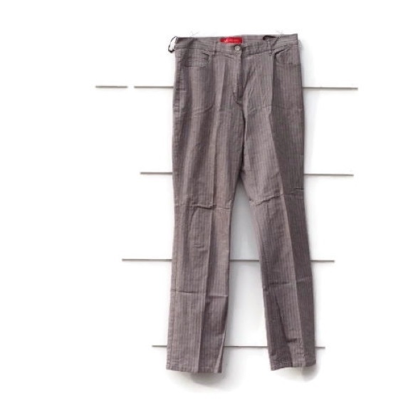 Anne Klein | Pants & Jumpsuits | Ak Klein Shimmery Striped Pants Slacks ...